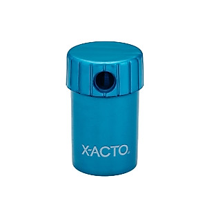 X-ACTO Magnetic Rotating Top Manual Pencil Sharpener, Assorted Colors, 6 Count