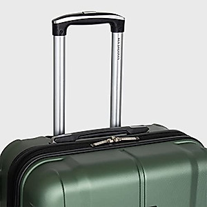 Ben Sherman Derby Spinner Travel Upright Luggage, Cilantro, 20-Inch Carry On
