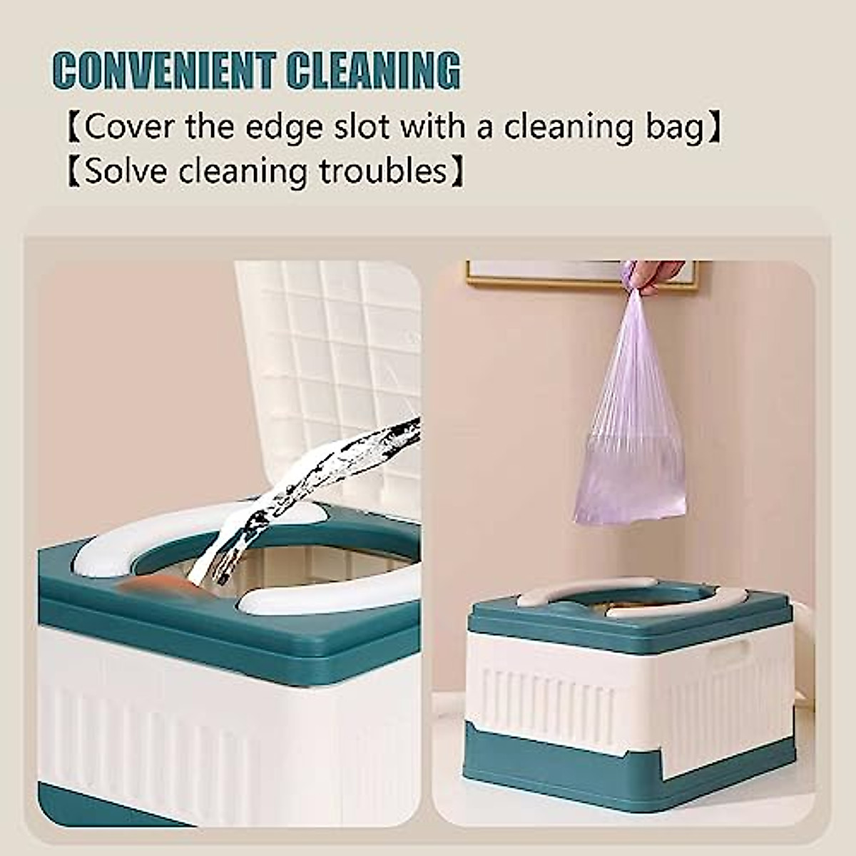 Foldable Potty, Portable Potty Seat For Toddler in Travel，Kids boys&Girls Training Toilet Seat, In Urgent Toilet, Moblie toilet in Car, For Camping, Outdoor, Indoor