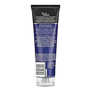 John Frieda Blue Crush Blue Shampoo for Brunettes, Crush Brassy Hair Tones for Brunettes, 8.3 oz (2 Pack)