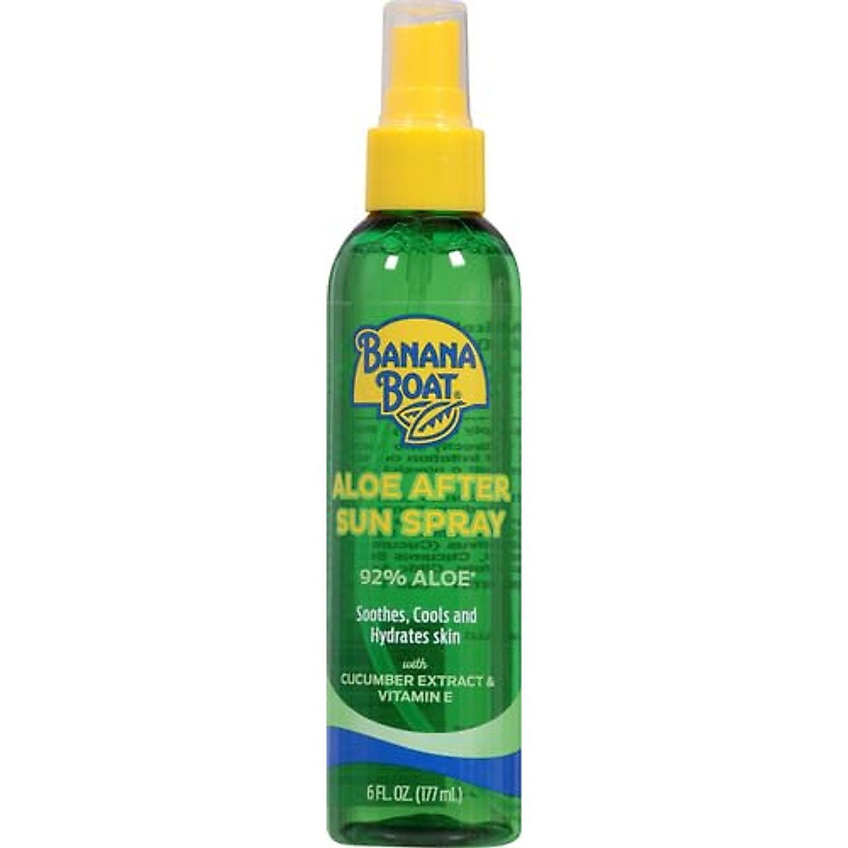 Banana Boat Aloe After Sun Spray, 6oz | Aloe Vera Spray with Cucumber Extract and Vitamin E, After Sun Care, After Sun Aloe, Aloe Spray for Sunburn Relief, 6oz