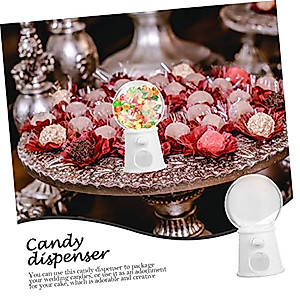 Abaodam 8pcs Mini Machine Cake Favor Boxes for Wedding Mini Vending Machine Money Coin Bank Mini Gumball Machine for Kids Cake Topper Decor Gumballs Machines for Candy