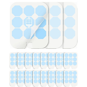 PACETAP 18 Pack Replacement Glue Boards for Dynatrap DT3005W Dot and Safer Home SH502, Indoor Outdoor Dynatrap Refills Glue Card, Sticky Refillable Glue Boards for Dynatrap