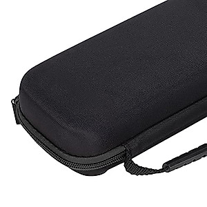 Game Console Storage Bag, Thickened Scratch Proof Lining Gamepad Carrying Pouch Protective for Game Controller (Black Zipper Regular)