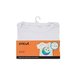 Cricut womens Baby Bodysuit BLANK BODY SUIT 0 3 MONTH, White, 0-3 Months US