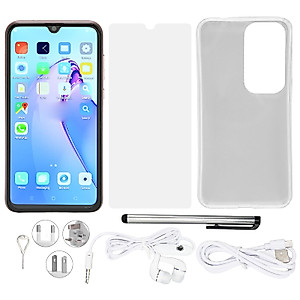 Unlocked Cell Phone S22 Ultra 5G Smartphone 6.3 inch 100240V Drop Screen for Entertainment US Plug