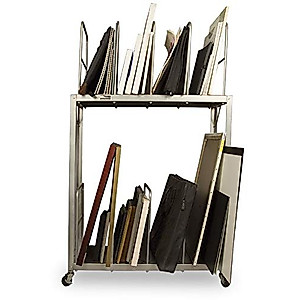 Creative Mark The Original Space Rover - for Storing & Organizing Canvases, Panels, Artwork, Framed & Unframed Art, Boards, Pads, Large Portfolio Cases, Steel Construction