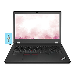 Lenovo ThinkPad P17 Gen 2 Workstation Laptop (Intel i9-11950H vPro 8-Core, 16GB RAM, 1TB PCIe SSD, RTX A2000, 17.3" 60Hz Full HD (1920x1080), Fingerprint, WiFi, Win 11 Pro) with Dockztorm Hub