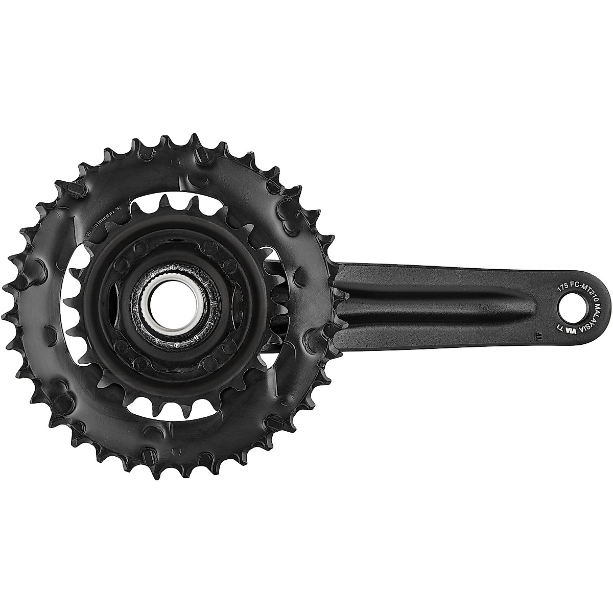 Shimano FC-MT210 Kurbelgarnitur 36/22 Zähne 2x9-fach 2022 MTB