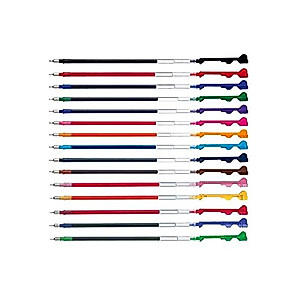 Pilot Hi-Tec-C Coleto Gel Ink Pen Refill 0.4mm, Black, × 6 Packs/total 6 pcs (Japan Import) [Komainu-Dou Original Package]