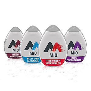 MiO Sugar-Free Berry Variety Naturally Flavored Liquid Water Enhancer 4 Count 1.62 fl oz