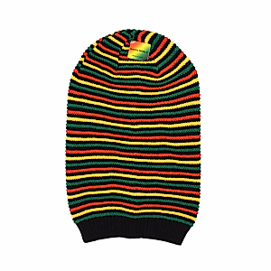 RW Classic Rasta Long Dreadlock Multi Beanie