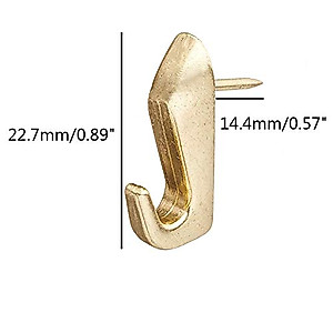 20 Pieces High-Heeled Shoes Shape Pushpin Hooks Zinc Alloy Push Pin Hanger Hooks Gold