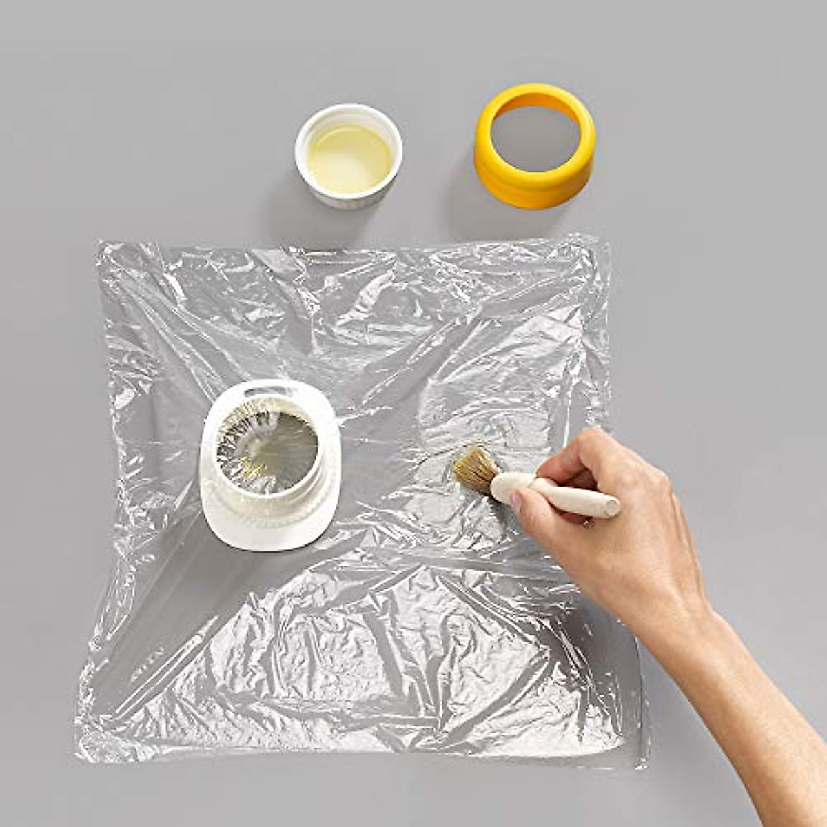 Joseph Joseph Poach-Pro Egg Poacher Mess-Free Tool, 2-pack,Yellow