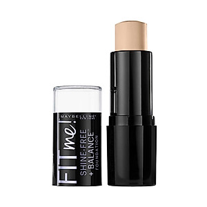 Maybelline New York Fit Me Shine-Free + Balance Stick Foundation, Classic Ivory, 0.32 oz.