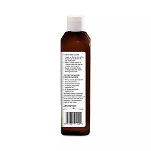 Aura Cacia Sweet Almond Skin Care Oil, 16-Ounce, Natural Source of Skin-Nourishing Fatty Acids & Lipids, No Paraben
