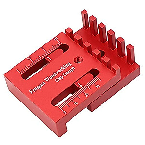 Depth Measuring Ruler Woodworking Mini Gaps Gauge Aluminum Alloy Depth Line Ruler Marking Gauge Depth Measuring Ruler