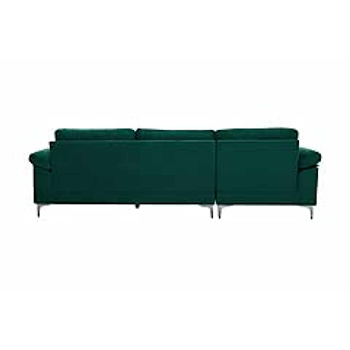 SECTIONAL Sofa Velvet Left Hand Facing