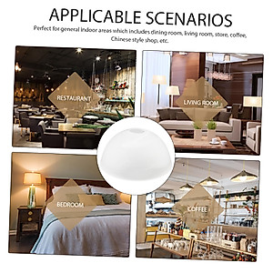 OSALADI Pendant Light Shade Glass Case Frosted Glass Lamp Shade Chandelier Shade Ceiling Fan Light Covers Pendant Lampshades for Bedroom, Living Room Pendant Light Shade Glass Case