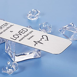 Best Friend Gifts for Inspirational Bookmark Christmas Stocking Stuffers for Kids Men Women Daughter Son Gifts for Birthday Graduation Gifts Back to School for Girls Book Lover Breast Cancer Gifts