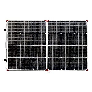Lion Energy Folding Solar Panel 100 Watt 12 Volt for RV, Off-Grid, Camping, Travel