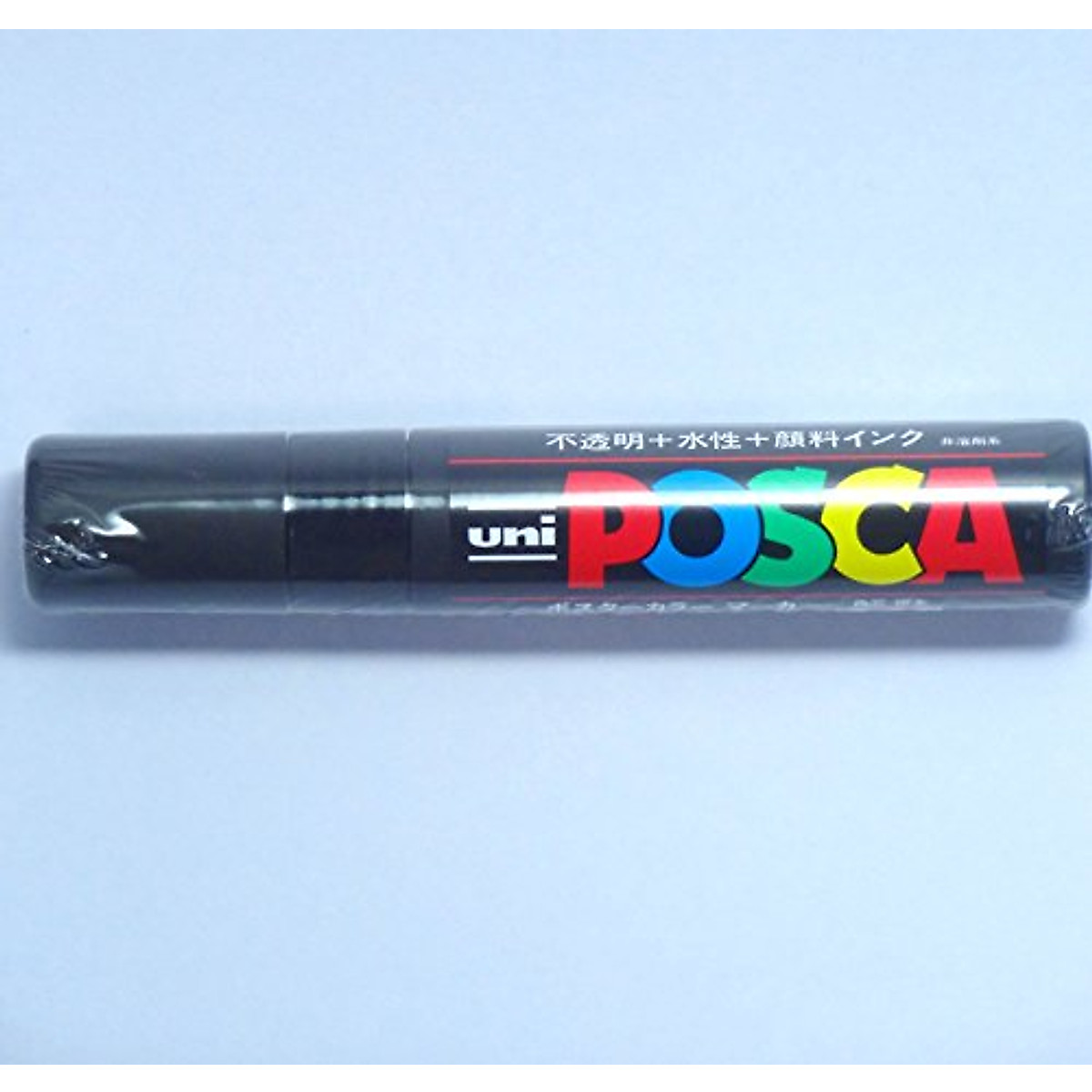 Uni Posca Paint Marker PC-17K Black, 2 pens per Pack(Japan Import) [Komainu-Dou Original Package]