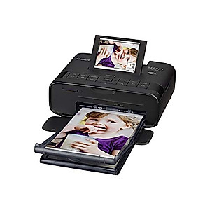 Canon Selphy CP1300 Wireless Compact Photo Printer with AirPrint and Mopria Device Printing, Black (2234C001)
