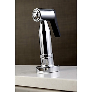 Kingston Brass KS8271DLBS Concord Bridge Kitchen Faucet, Polished Chrome