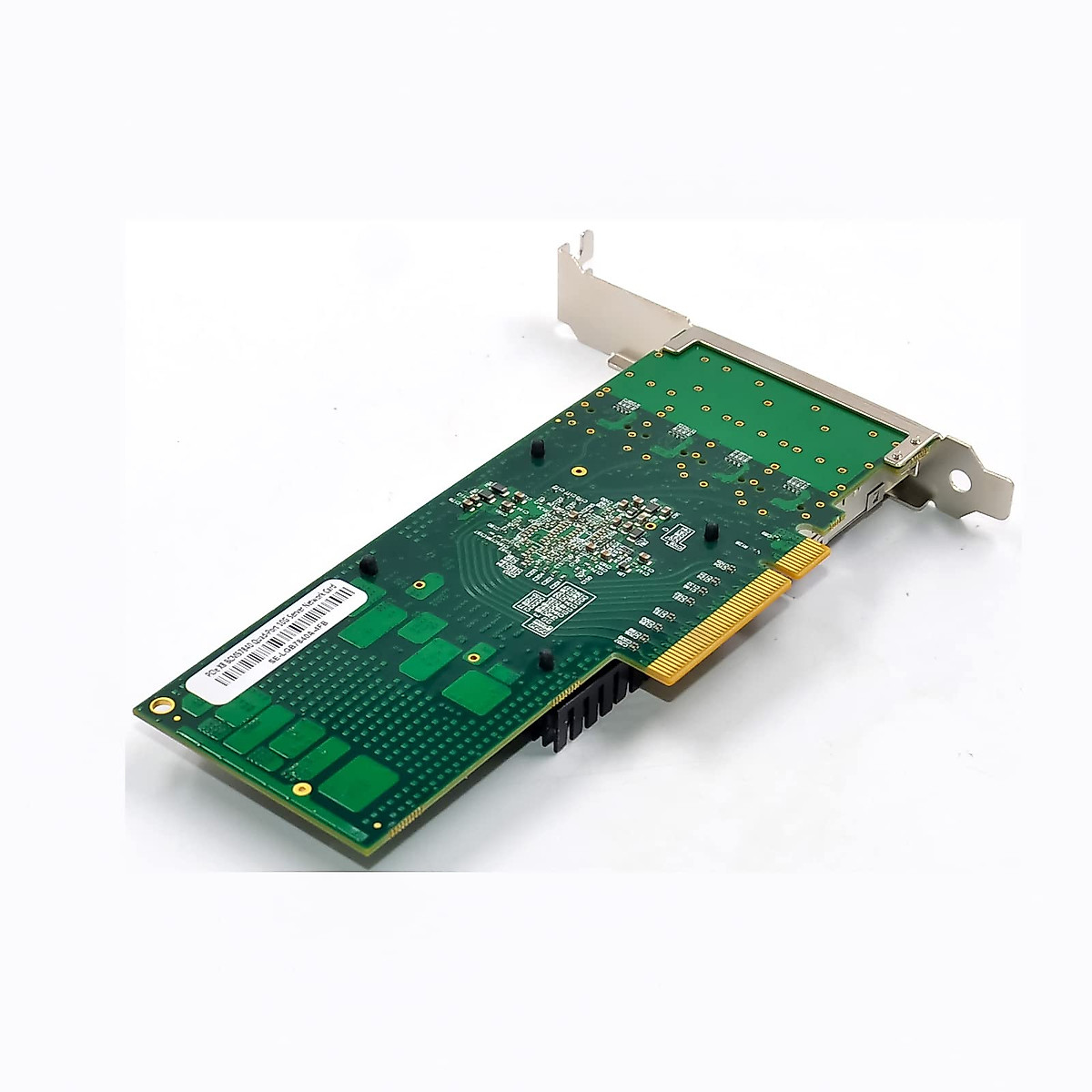 10Gb PCI-e 3.0 X8 NIC Network Card,Quad- SFP+ Port, with Broadcom BCM57840 Controller, PCI Express Ethernet LAN Adapter Support Windows Server/Linux/VMware