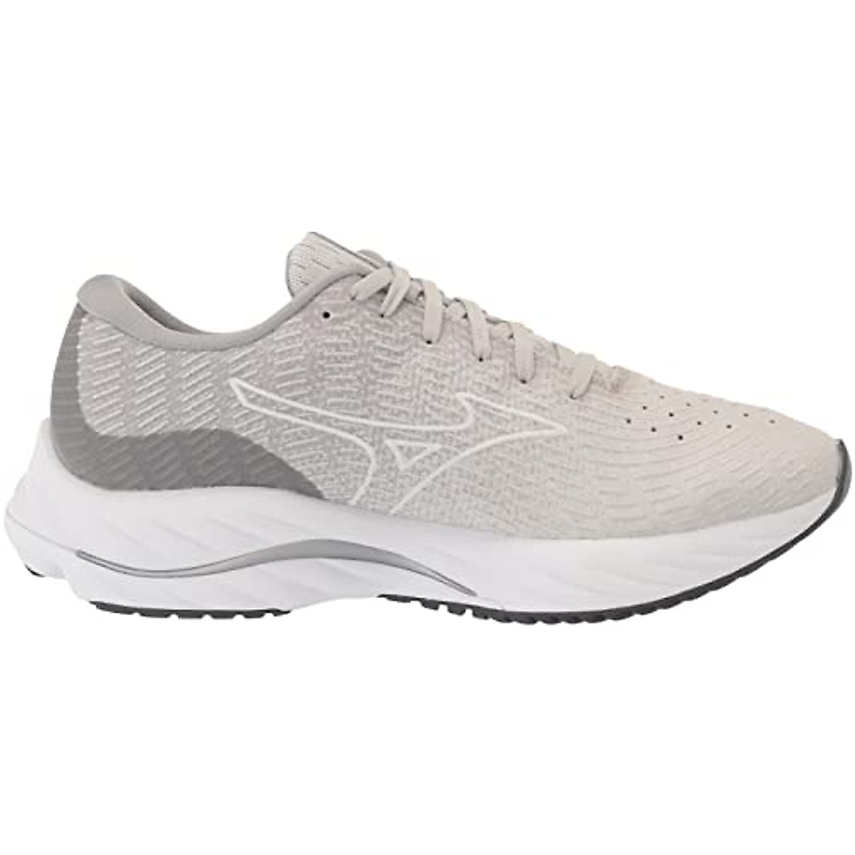 Mizuno Women's Wave Rider 26 SSW | Neutral Running Shoe | SSW - Oyster /White | US 8.5