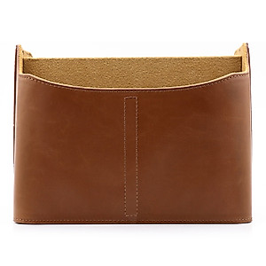 Londo Leather Remote Control Organizer and Caddy with Tablet Slot