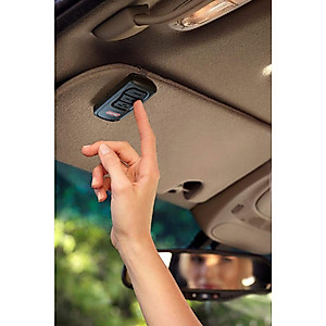 GenieMaster 3-Button Garage Door Opener Remote - Compatible with Genie Garage Door Openers Made Since 1993 with Intellicode Technology and/or 9/12 Dipswitches - Model GM3T-R