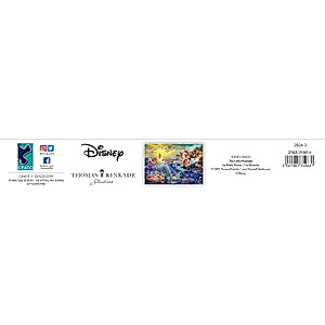 Ceaco - Thomas Kinkade - Disney Dreams Collection - The Little Mermaid - 2000 Piece Jigsaw Puzzle