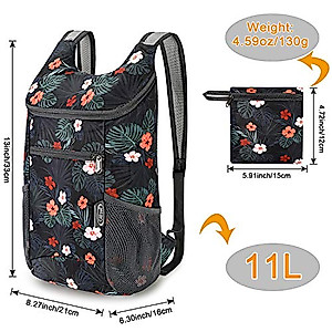 G4Free Lightweight Packable Hiking Backpack for Men Women Small Hiking Daypacks Foldable Shoulder Pack Casual Outdoor Bag