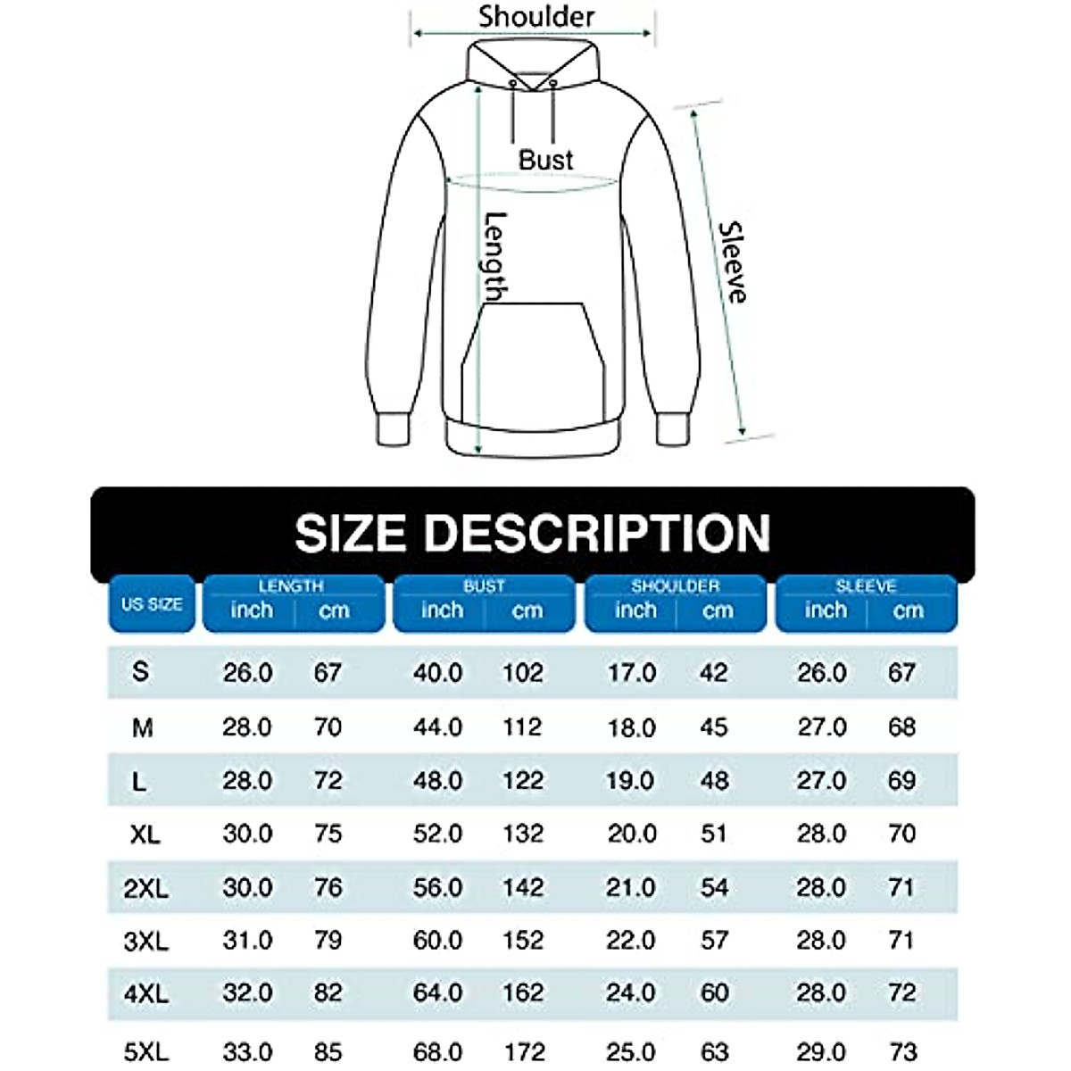 Deer Bow Hunter Camo Pretty Hoodie Zip-up Hoodies Unisex Men Women Girls Boys US Size - Gift to Deer Hunter in Hunting Season Hunting Gear Christmas Birthday Gift