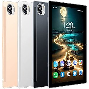10.1 Inch 2G+32G Android 5.1 System Call Game Wifi Bluetooth 2.0mp+5.0mp Dual Camera Hd Display, Dual Card Smart Tablet 4000mah Large Capacity Battery (Black)