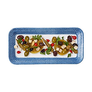 Juliska Le Panier White/Delft Blue Hostess Tray