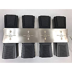 Beauty Facial Bed Electrical Components Parts - 4 Motor Foot Remote 2246B 2246D 2250B 2245B 2235D Monte Carlo