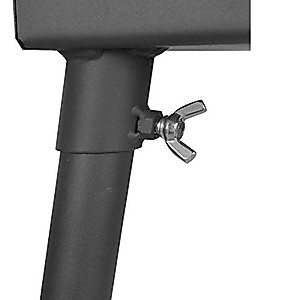 Stanbroil 30 Inch Camp Cooking Table with Foldable Three-sided Windscreen and Legs, Perfect for Dutch Oven Cooking with Charcoal Briquettes and Food Preparation