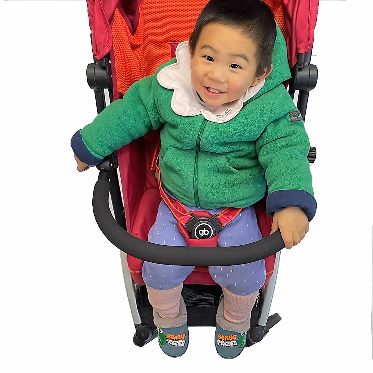 Bumper Bars for GB Pockit Air, Pockit+ All-Terrain, Pockit+ All City Travel Strollers. Travel Stroller Accessories Adjustable Handrail (for Pockit+ All City)