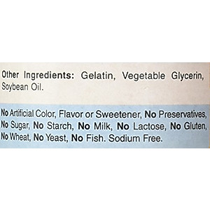 Puritans Pride Mixed Tocopherols Natural- Softgels, Vitamin E, 100 Count