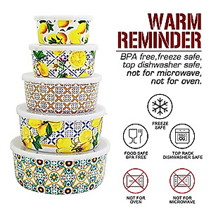 Zog 10 Pieces Airtight Food Storage Containers Set - BPA Free Kitchen and Pantry Organization Meal Prep Lunch Container with Durable Leak Proof Lids,Dishwasher Safe and Freezer Friendly