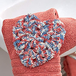 RED HEART Scrubby E833 Yarn, Ocean