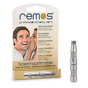 remos stainless steel nose hair trimmer