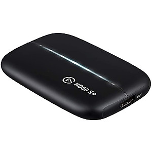 Elgato Capture Card HD60 S+ Plus, Stream and Record in 1080p60 for PS5, PS4/Pro, Xbox Series X/S, Xbox One, PC/Mac (Renewed)