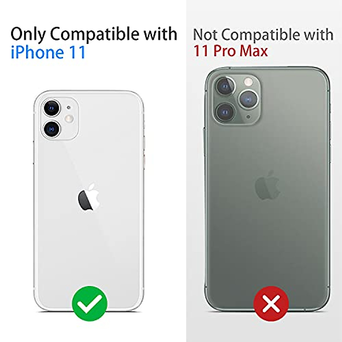 Sansunto for iPhone 11 Case Green, Silicone Durable Protective Cover Case, Shockproof Heavy Duty Full Body Hybrid Bumper Case, Drop Protection Defender for iPhone 11 for Women & Men(Green)