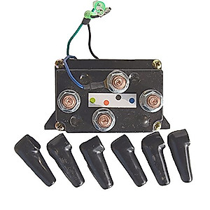 12V 500A WINCH SOLENOID 12V HEAVY DUTY to 17000 lbs UPGRADE ALBRIGHT EQUIV