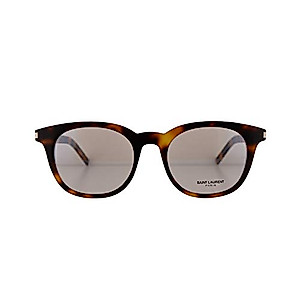 Saint Laurent SL289 Slim Eyeglasses 51-20-145 Light Havana w/Demo Clear Lens 006 SL 289