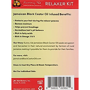 Sunny Isle Jamaican Black Castor Oil Relaxer Kit SUPER