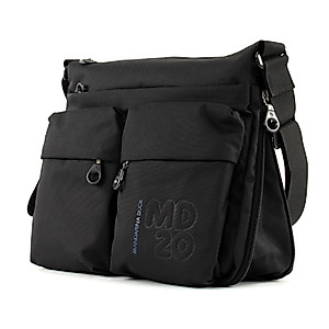 Mandarina Duck Women's Md20 Minuteria, Black, 10x21x28.5 cm (B x H x T)